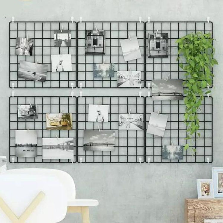 Wire Art Display Panels Shop Grid Panels Set Of 2 Photo Wall Wire Art Display Panels Shop Grid Panels Set Of 2 Photo Wall