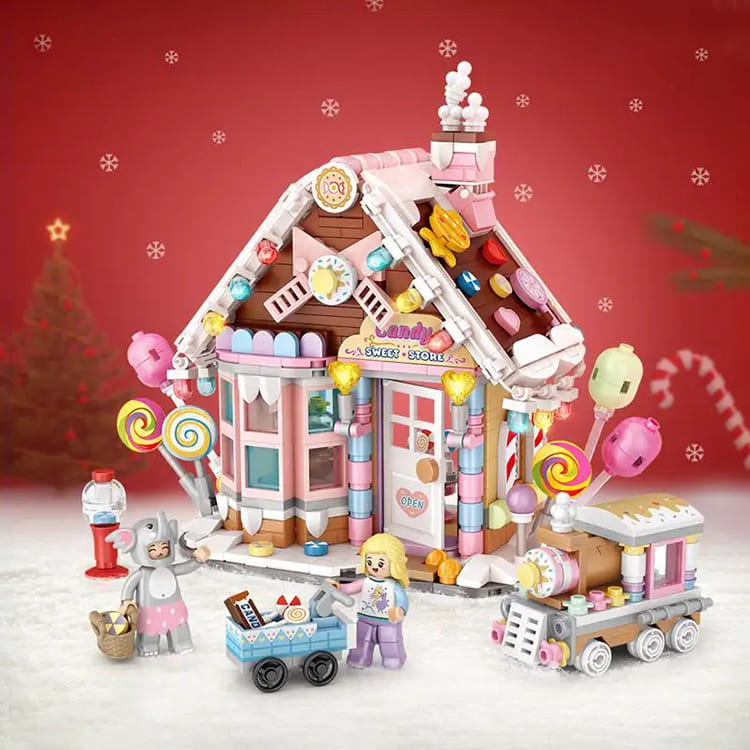Mini Building Blocks | Candy House | iKids