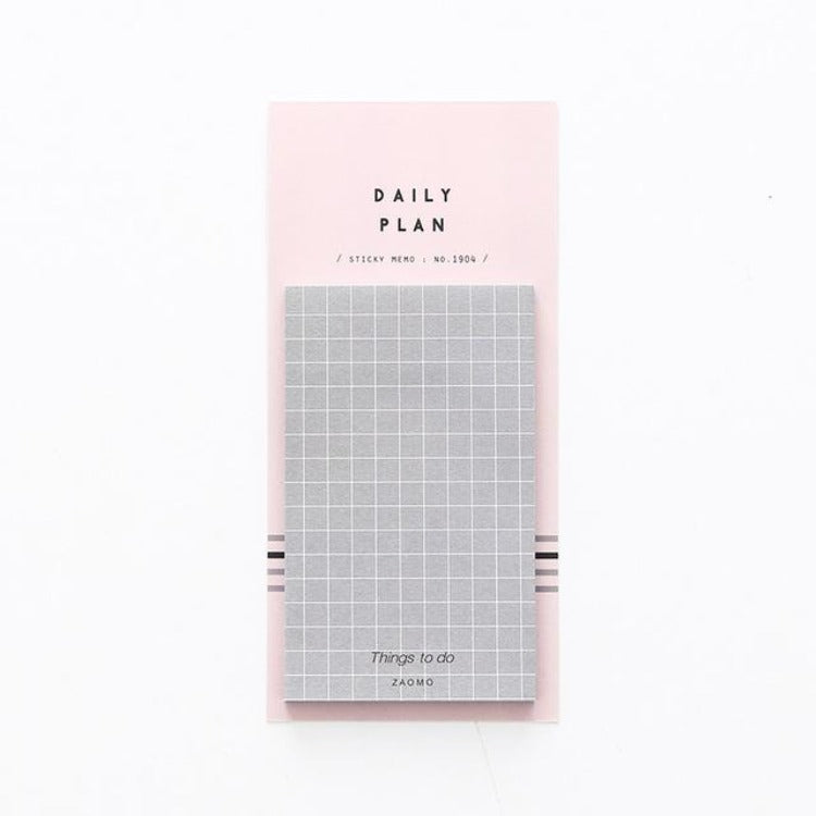 Daily Planner Sticky Notes Grey | iKids