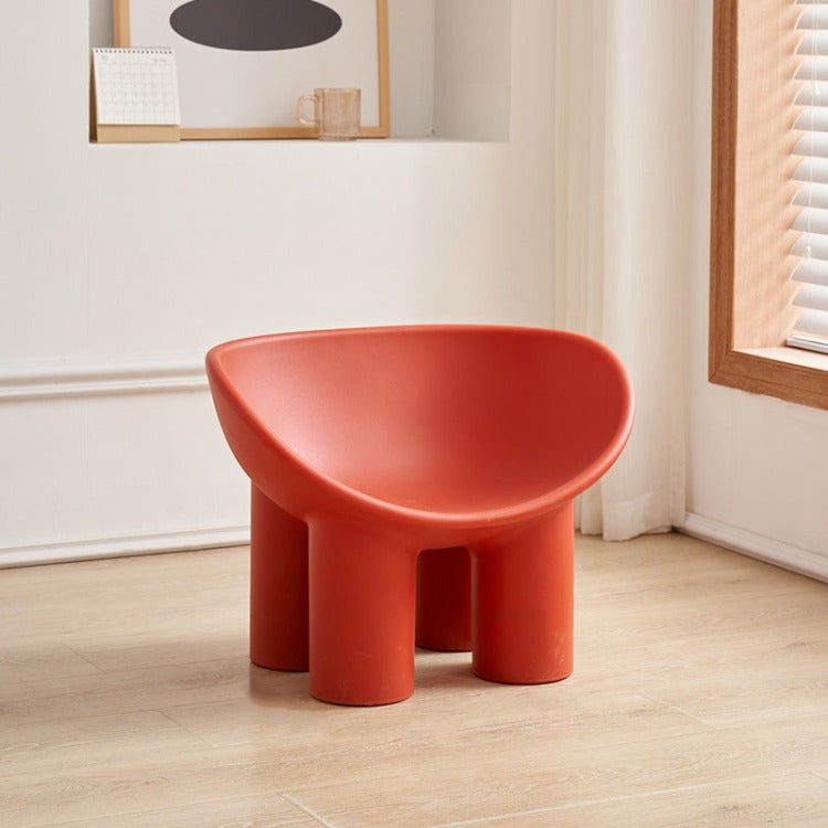 Copper Rust Elephant Leg Armchair | Kid Creative Leisure Pom Pom Stool ...