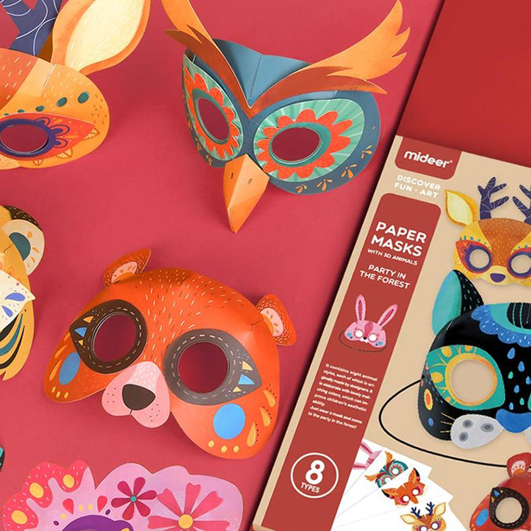 Paper Masks Party In The Forest | iKids