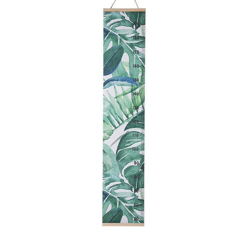 Monstera Height Chart Kids Growth Hanging Chart Ruler Nursery Decor – iKids