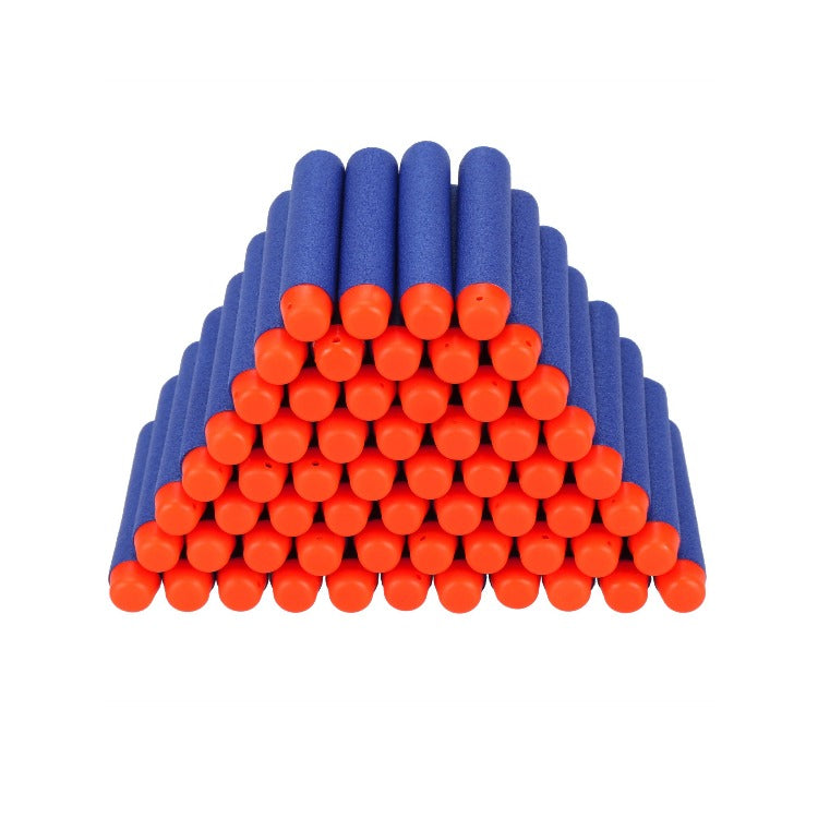 Nerf Compatible Refill Foam Bullets | 100 Packs Blue | iKids