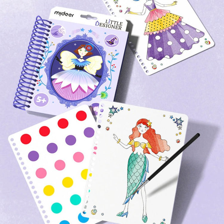 Mideer Little Designer Make-Your-Own-Dress | Magic Club - DIY Kit – iKids